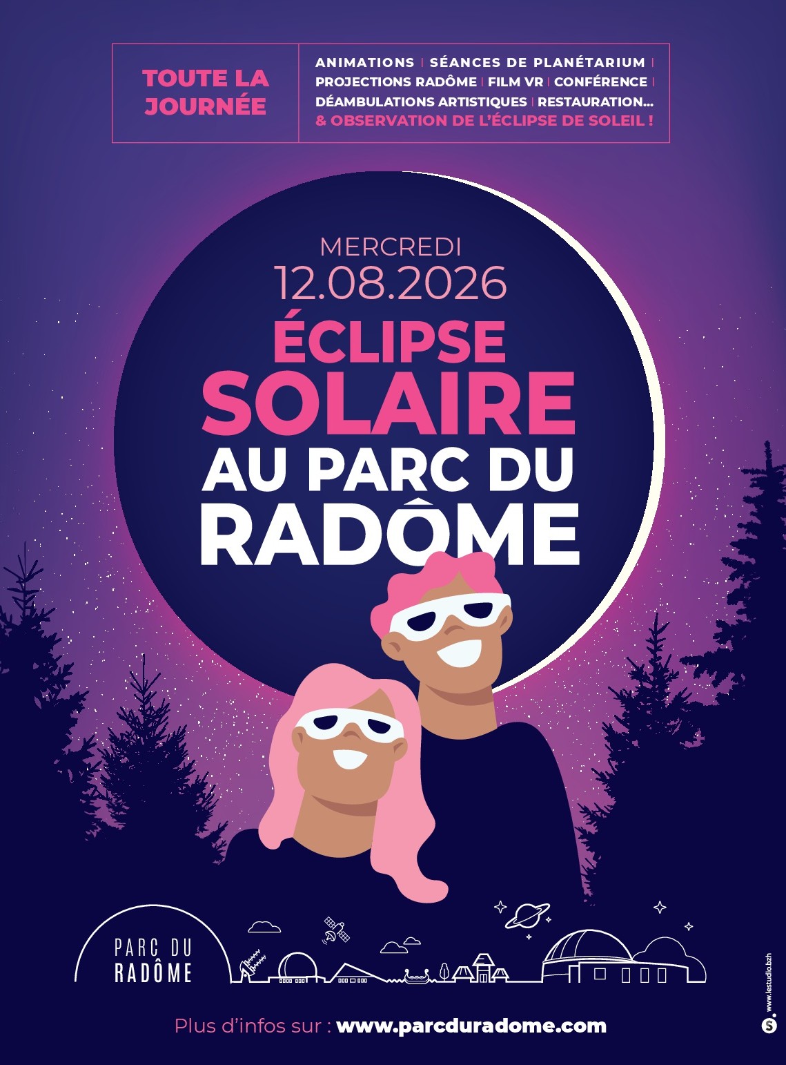 Eclipse du 12 août 2026 - Planétarium de Bretagne